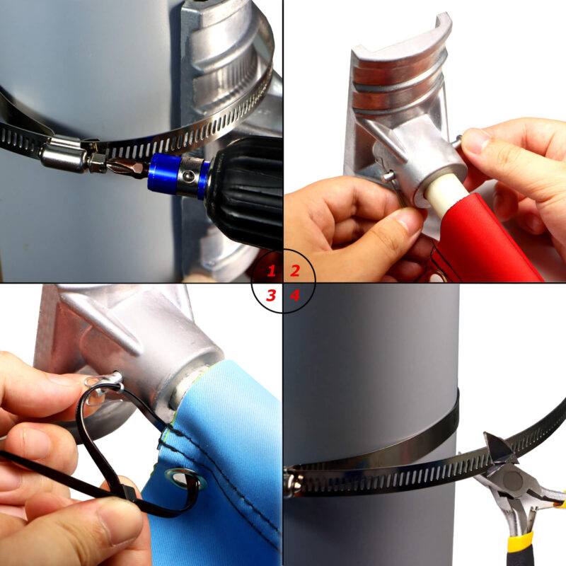 Custom Street Light Pole Banner Printing & FREE Designer Service