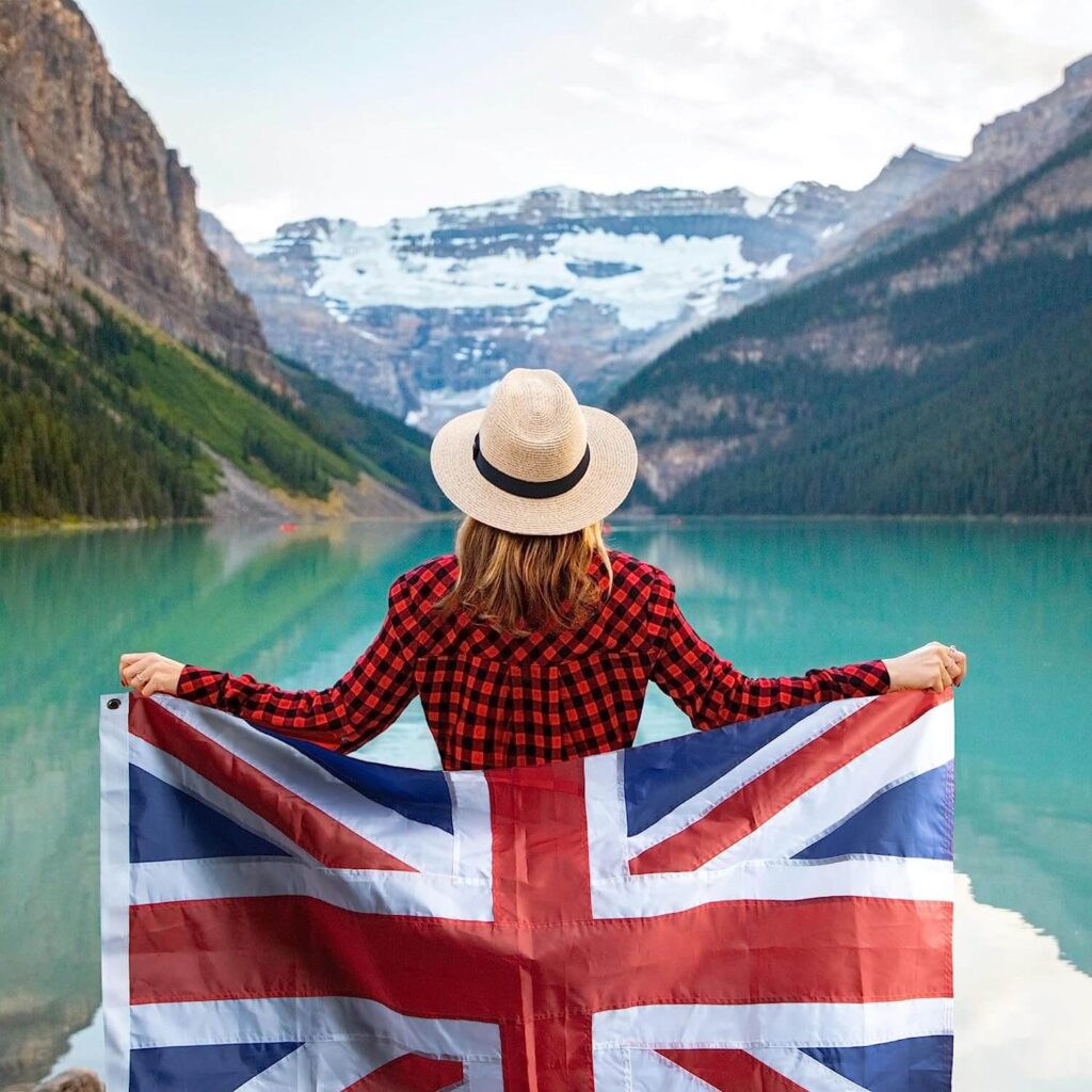 EverStrong Embroidered United Kingdom Flag 3x5 Foot