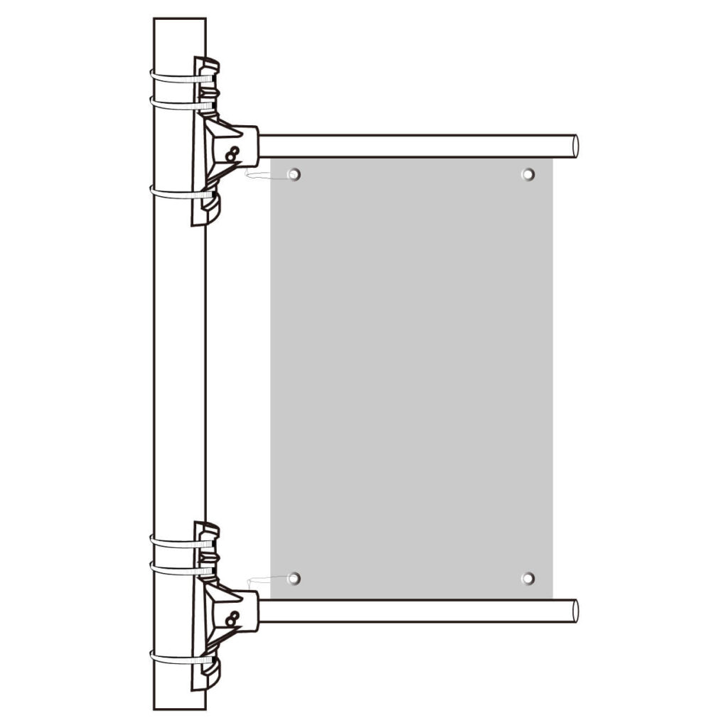 Custom Pole banners - Street Light Pole Bannes| Anley.com