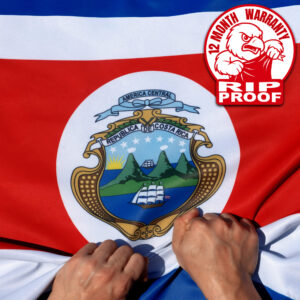 Rip-Proof Technology Double Sided 3-Ply Costa Rica Flag 3×5 Foot