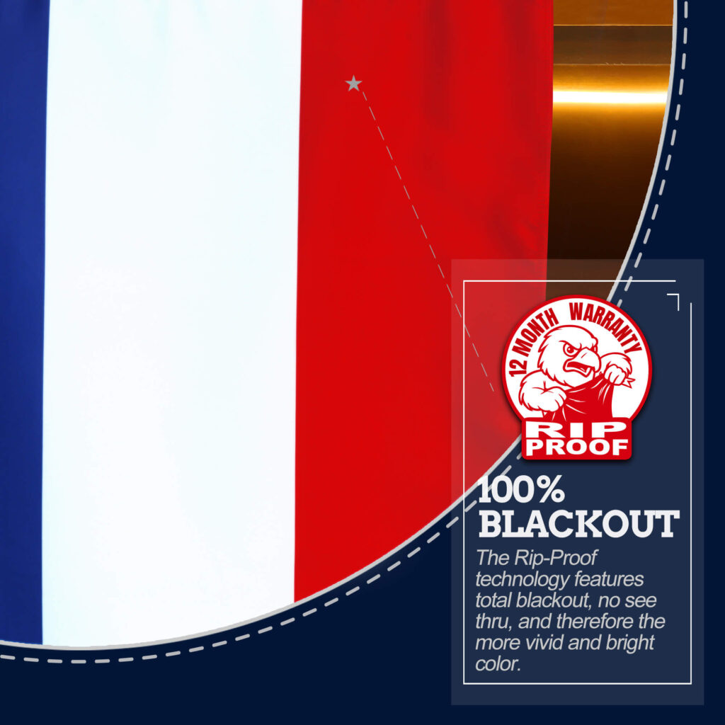Rip-Proof Technology Double Sided 3-Ply Netherlands Flag 3×5 Foot