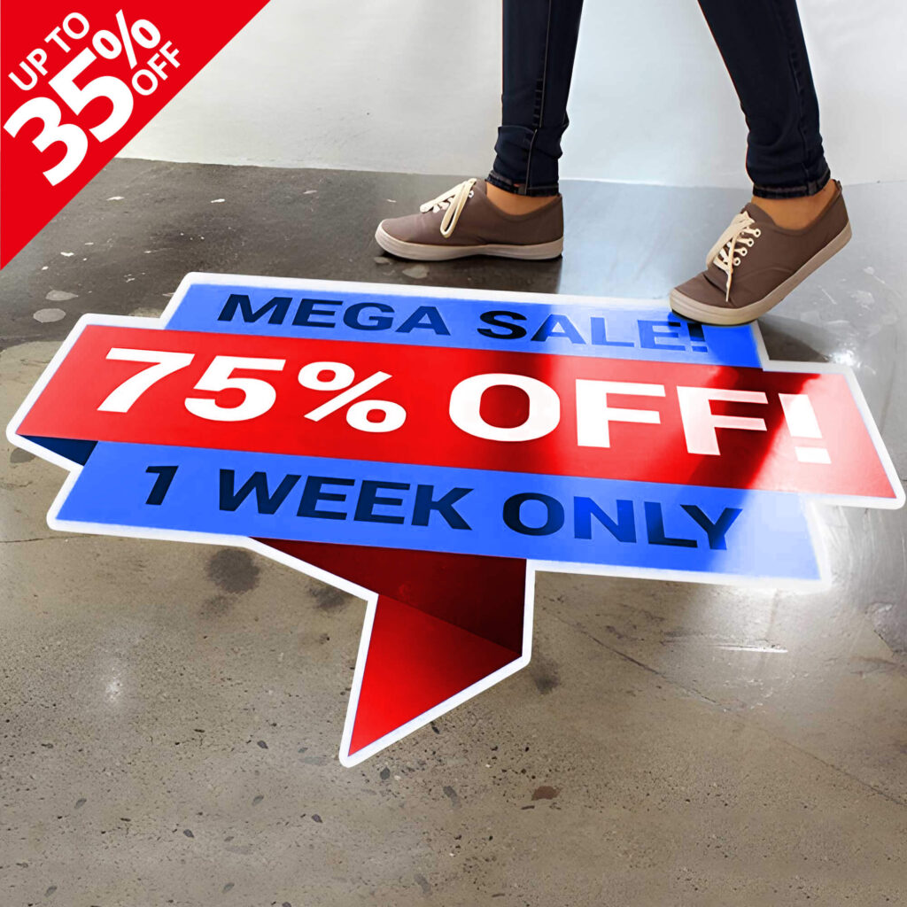 Custom Floor Decals & Graphic | ANLEY.COM