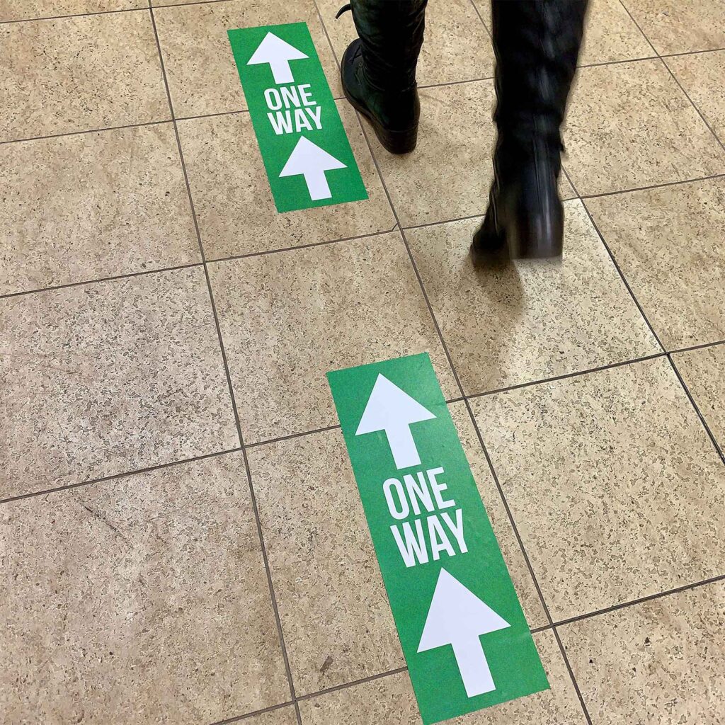 Custom Floor Decals & Graphic | ANLEY.COM