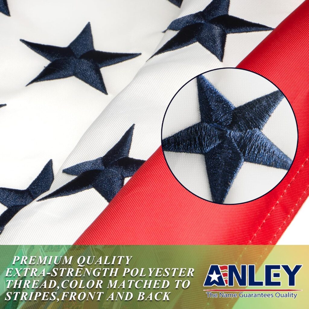 EverStrong Embroidered USA Civil Peace Flag 3x5 Foot