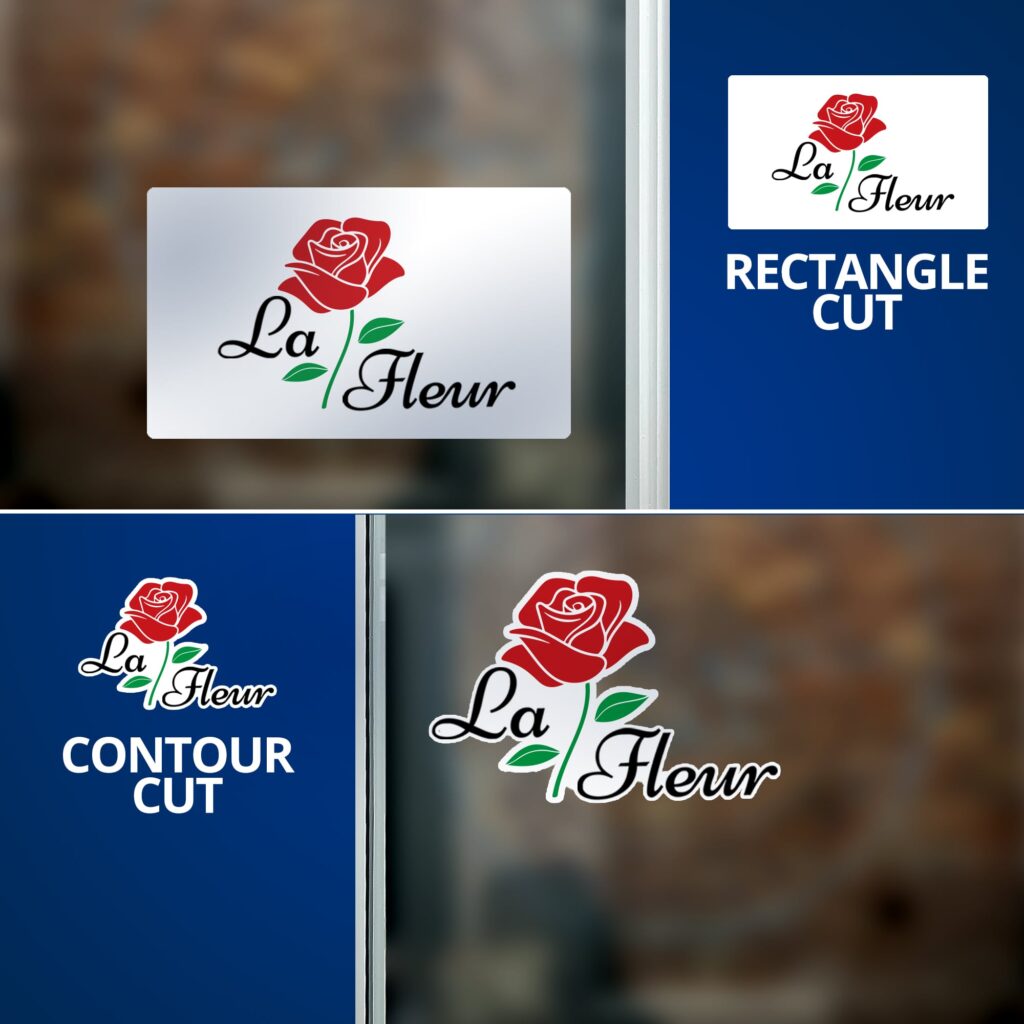 Custom Window Decals - Free Designer Service | Anley Flags