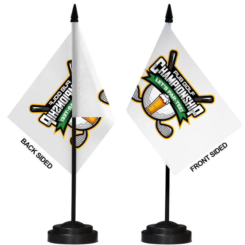 Custom Desk Flag Set - Personalized Desk Flag - Anley Flags