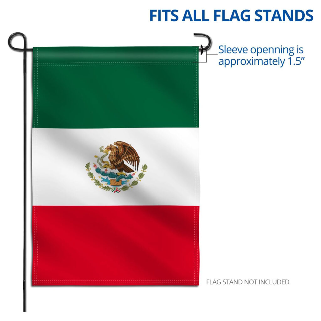 Mexico Decorative Garden Flags -18 x 12.5 Inch - Anley Flags