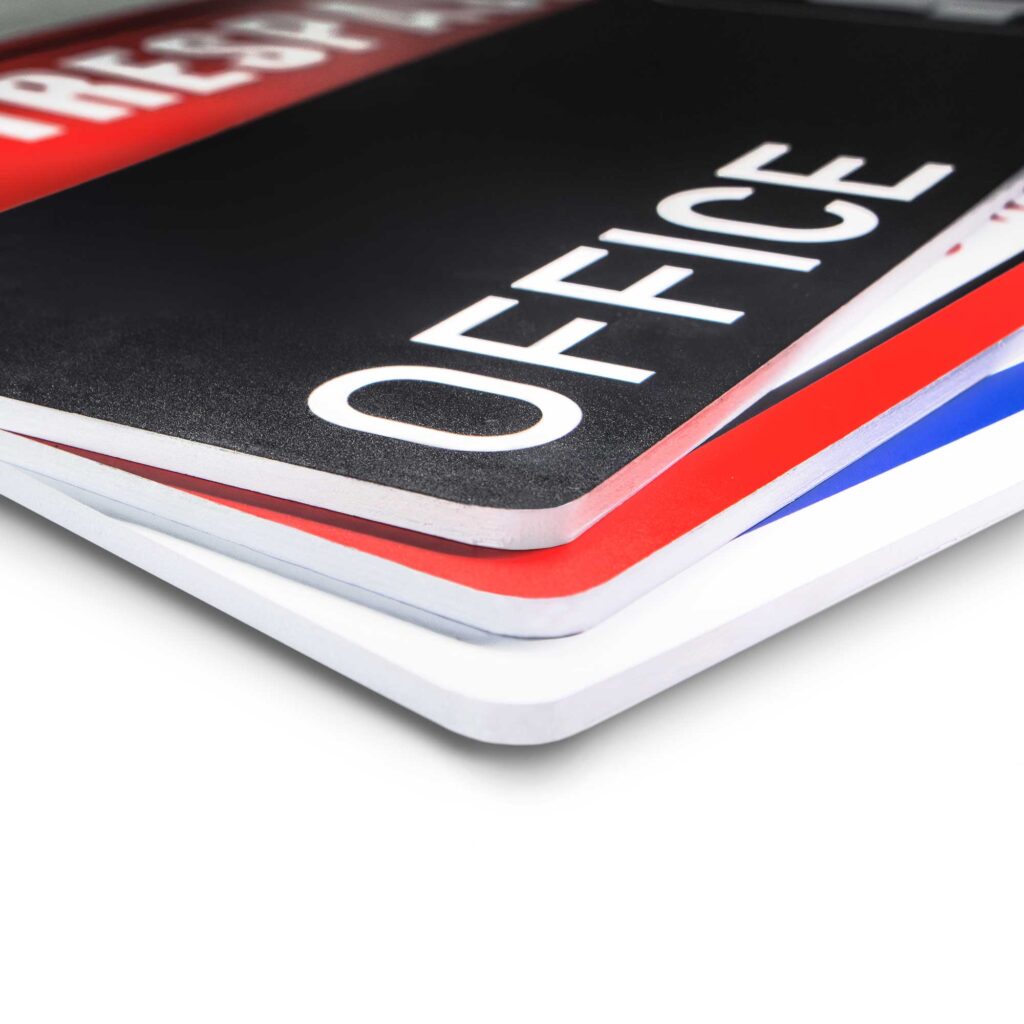 Custom Plastic Signs