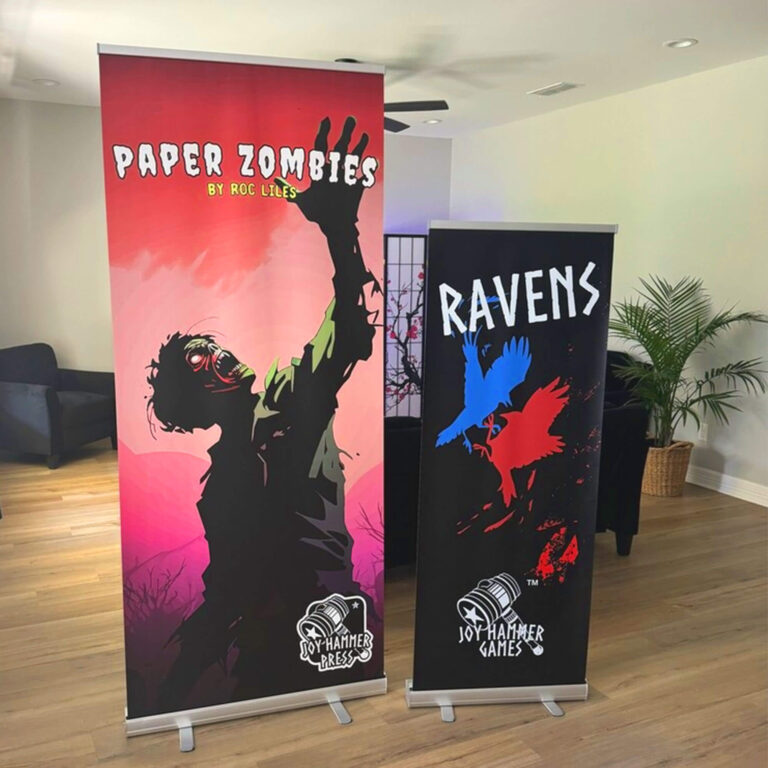 Custom Retractable Banners - Roll-Up Displays for Events
