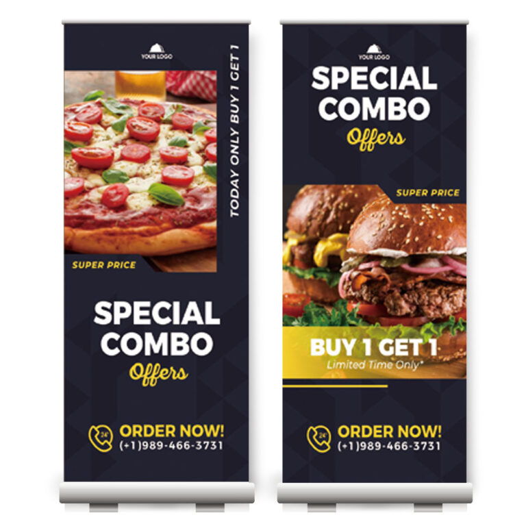 Custom Retractable Banners - Roll-Up Displays for Events