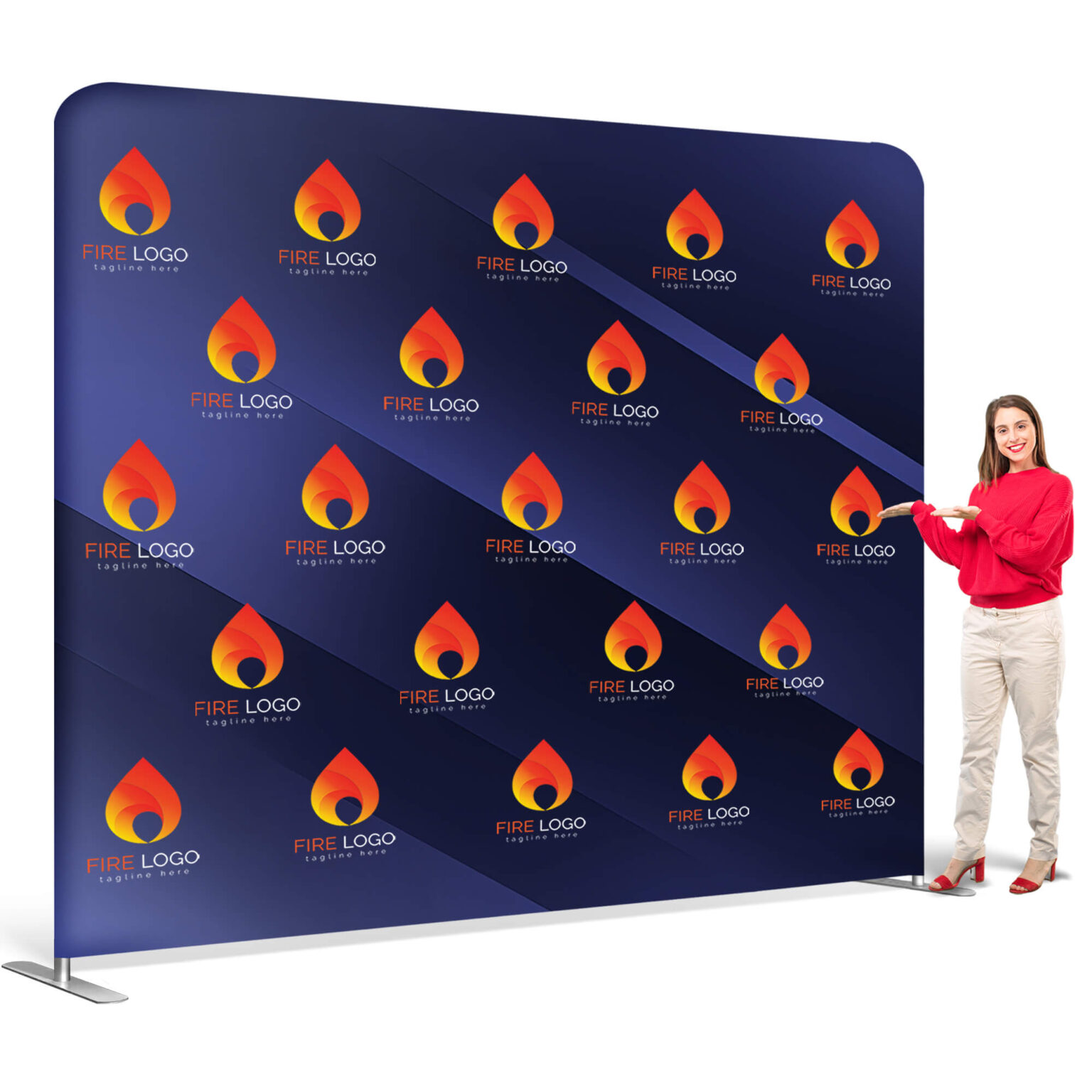 Custom Backdrop Banner – Personalized Step and Repeat, Logo or Photo ...