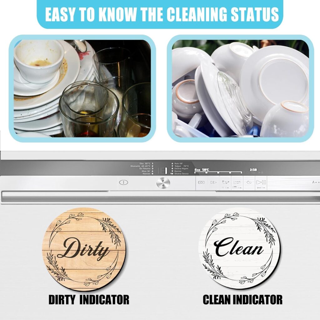 Double Sided Clean/Dirty Magnet - Anley Flags